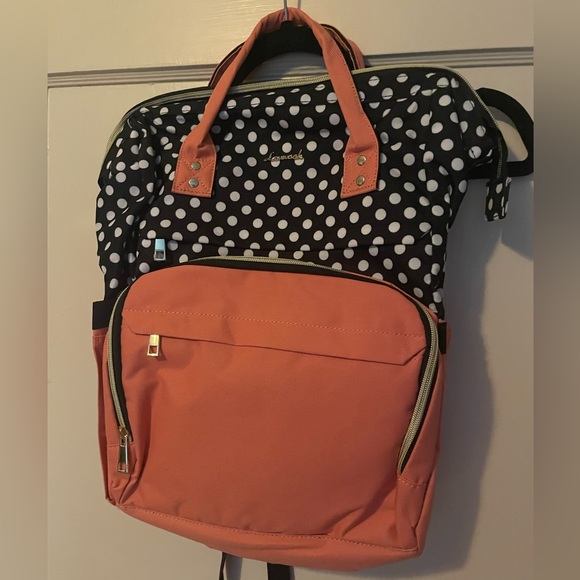 Lovevook | Bags | Polka Pink 56 Laptop Backpack | Poshmark